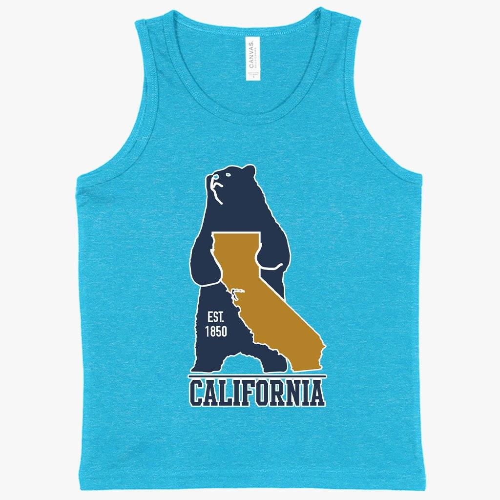 Kids’ California Bear Tank – California Vintage Tank