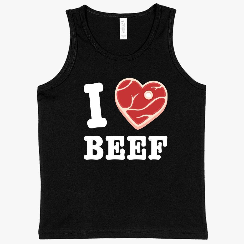 Kids’ I Love Beef Tank