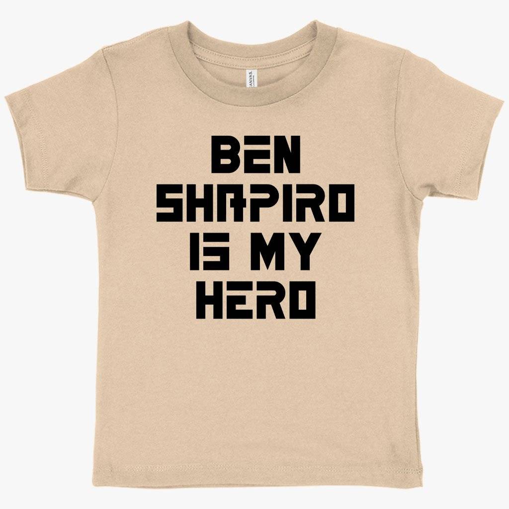 Toddler Ben Shapiro Is My Hero T-Shirt – Ben Shapiro T-Shirt – Ben ...
