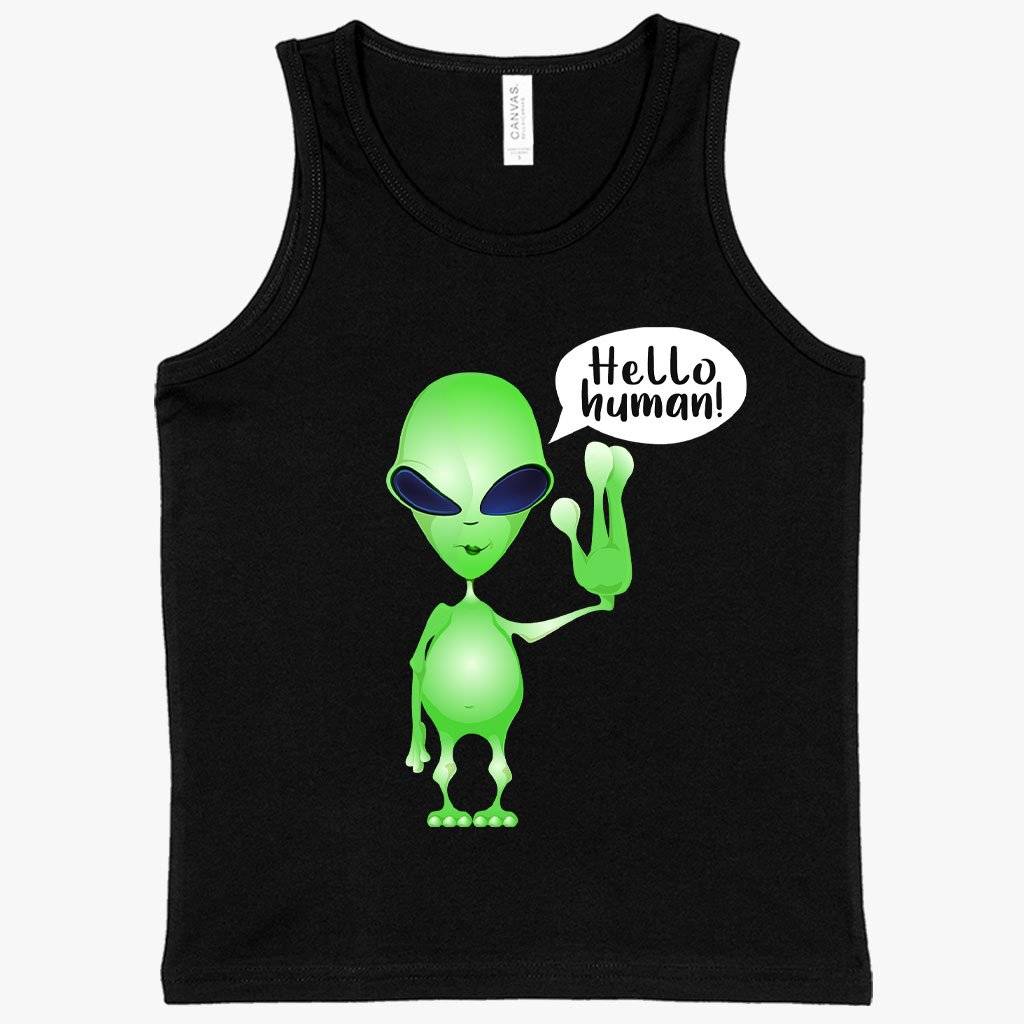 Kids’ Hello Human Tank – Alien Tank