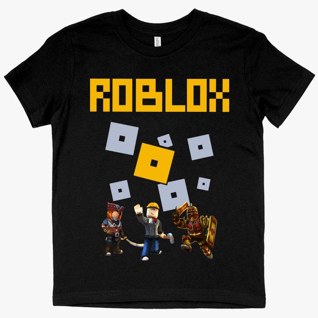 Kids’ Funny Roblox T-Shirt – Roblox Characters T-Shirt