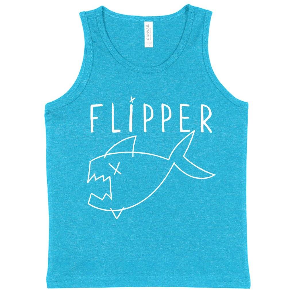 Kids’ Flipper Tank – Kurt Cobain Flipper Tank