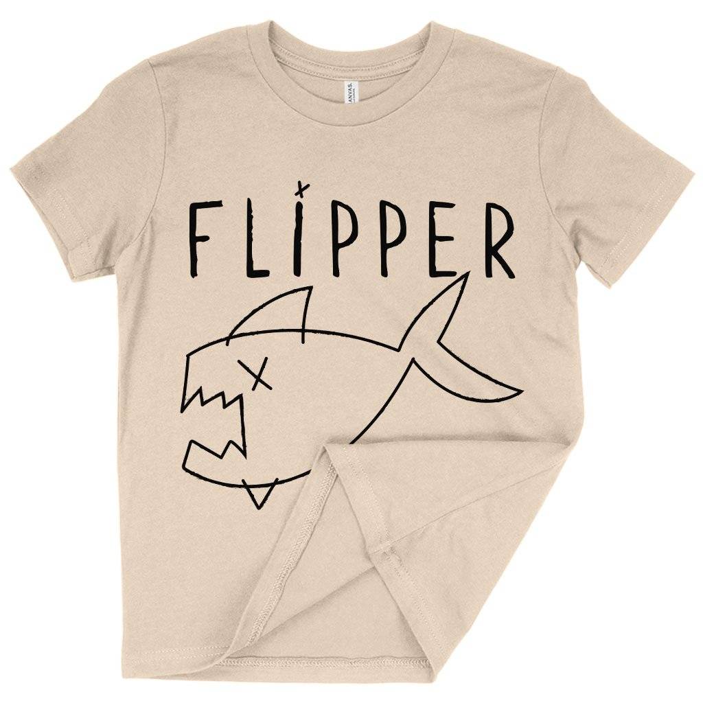 Kids’ Flipper T-Shirt – Kurt Cobain Flipper T-Shirt
