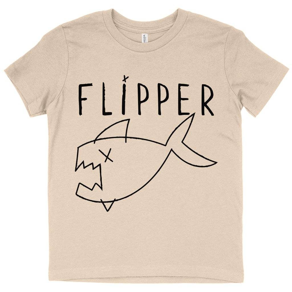 Kids’ Flipper T-Shirt – Kurt Cobain Flipper T-Shirt