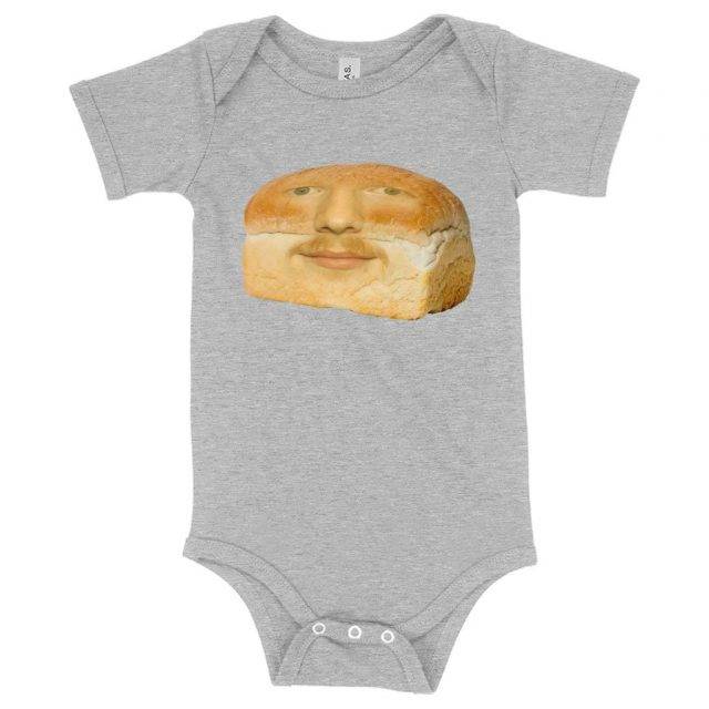 Baby Bread Sheeran Onesie – Ed Sheeran Onesie – Funny Onesie