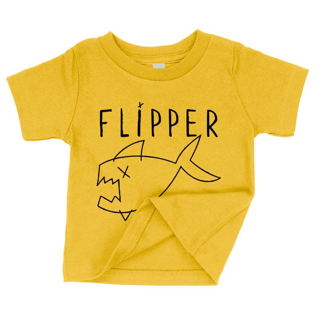 Baby Flipper T-Shirt – Kurt Cobain Flipper T-Shirt