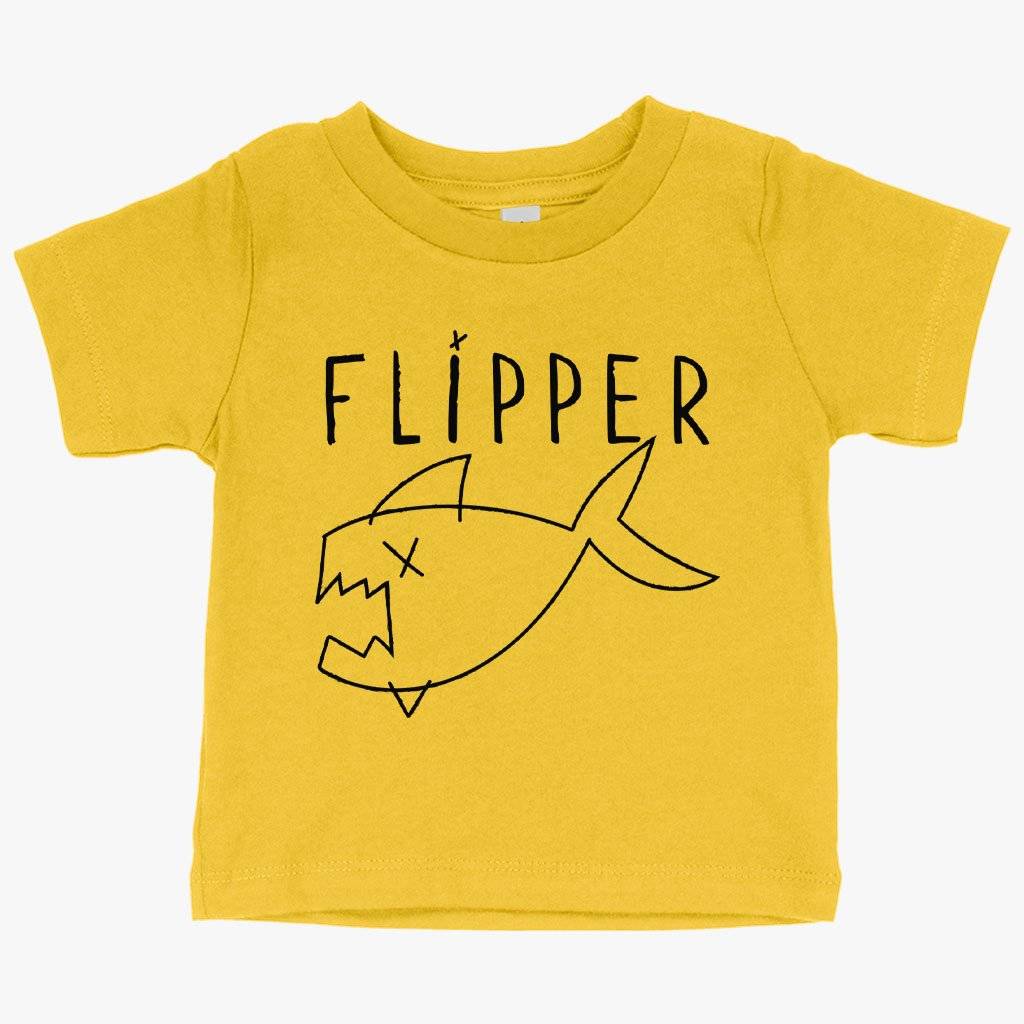 Baby Flipper T-Shirt – Kurt Cobain Flipper T-Shirt