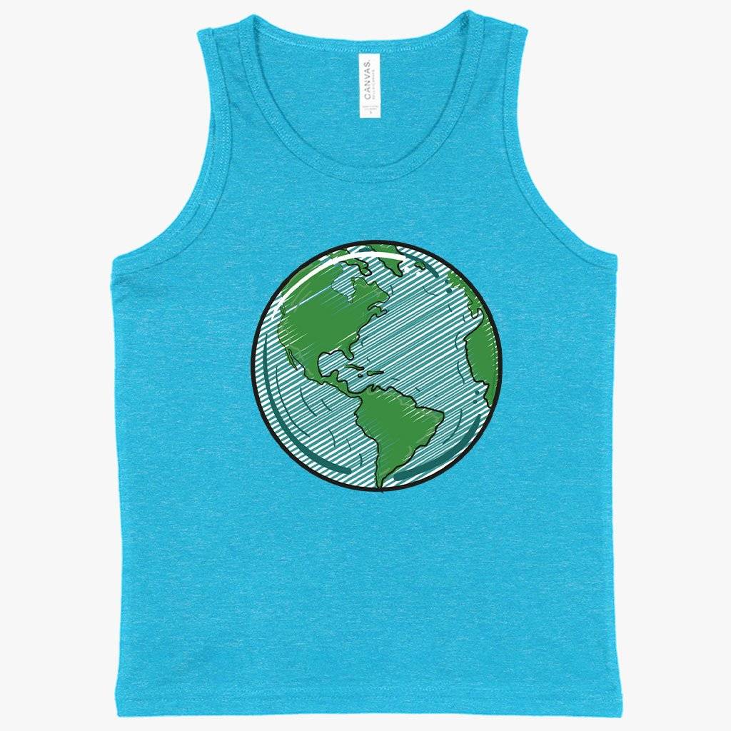Kids’ Globe Tank – America Tank