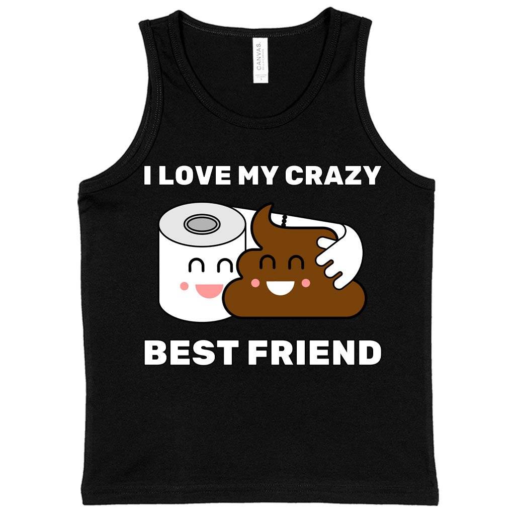 Kids’ I Love My Best Friend Tank – Bestie Tank