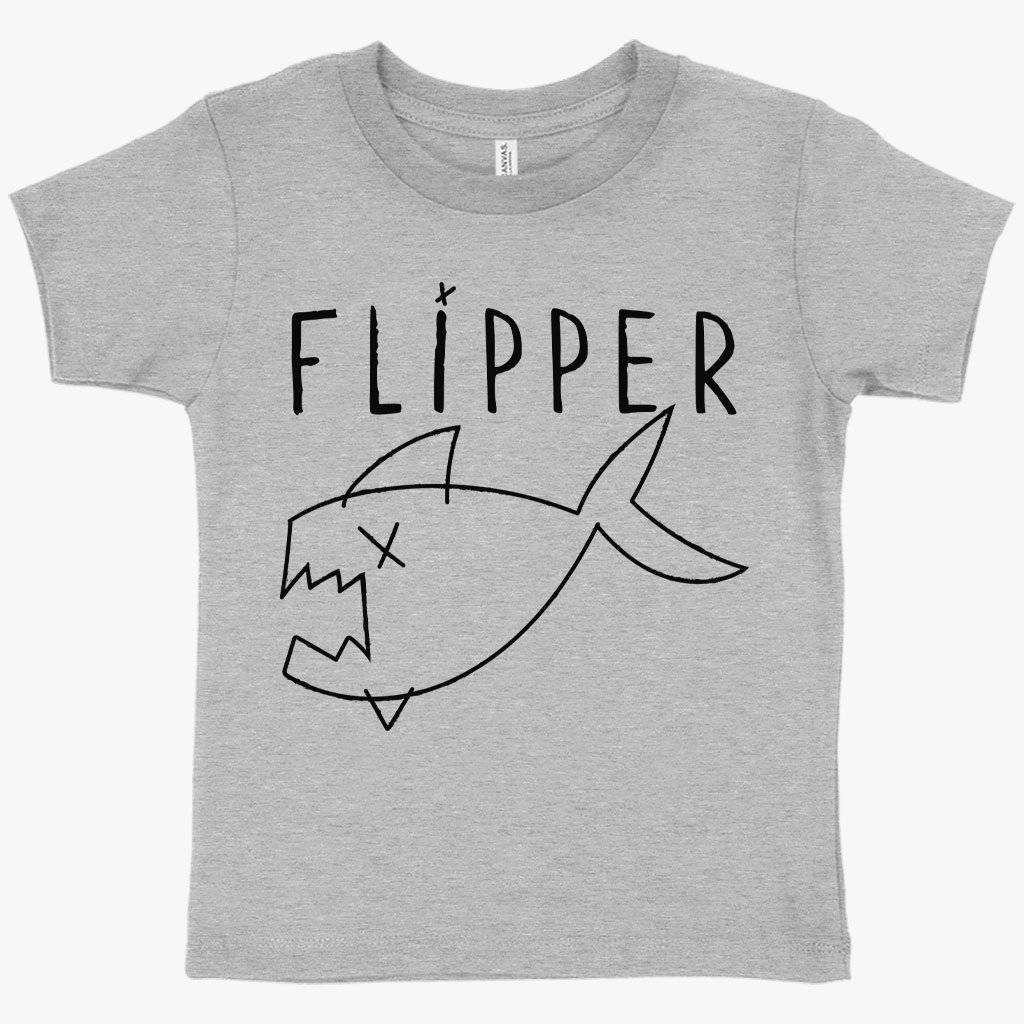 Toddler Flipper T-Shirt – Kurt Cobain Flipper T-Shirt