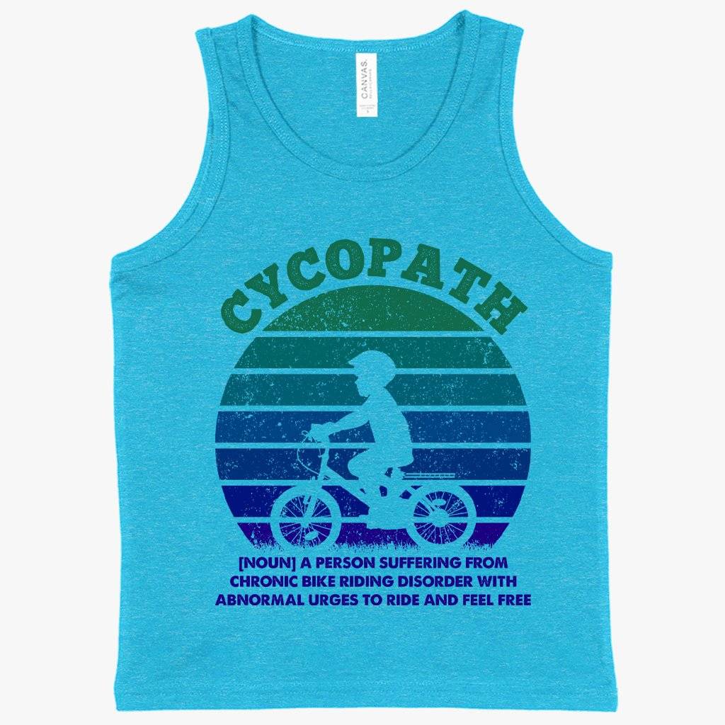 Kids’ Cycopath Tank – Funny Cycling Tanks – Bike Tanks