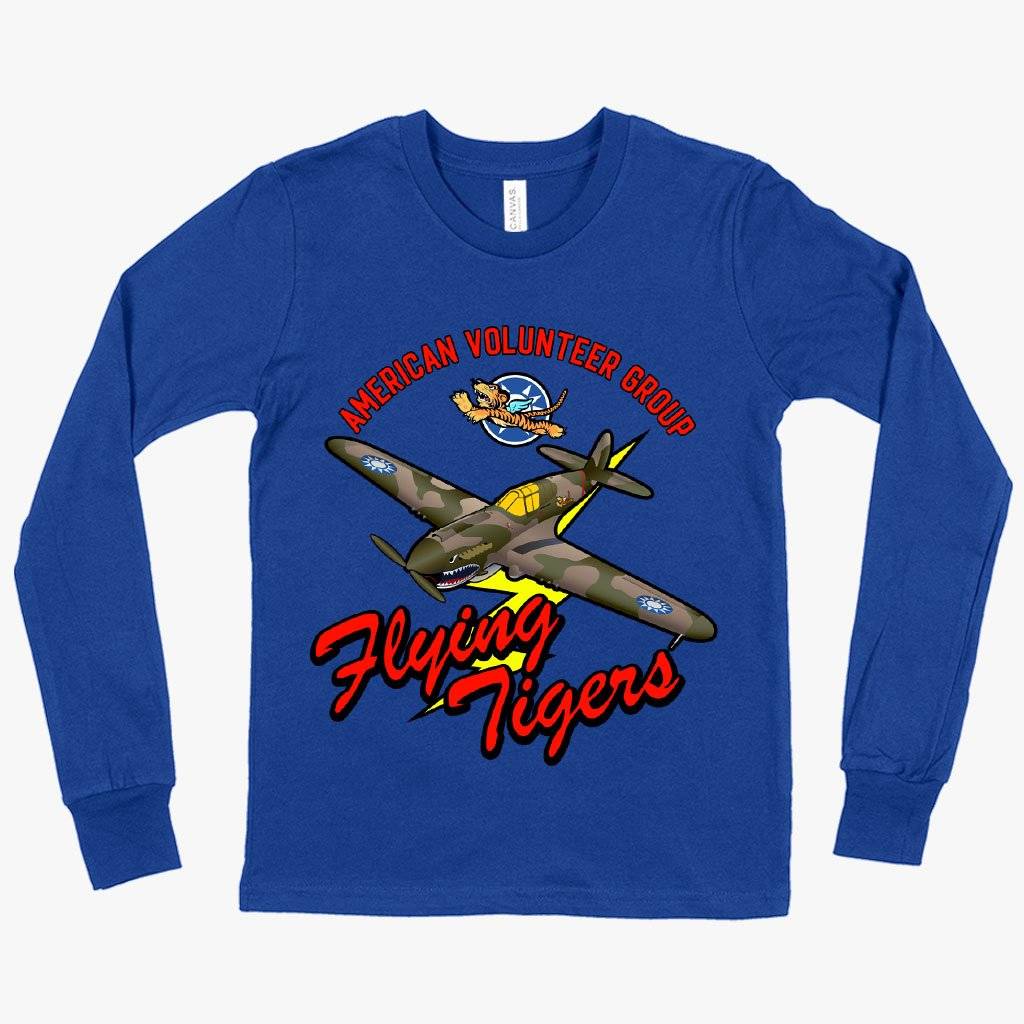 Kids’ Flying Tigers Long Sleeve T-Shirt – Flying Tiger Clothing