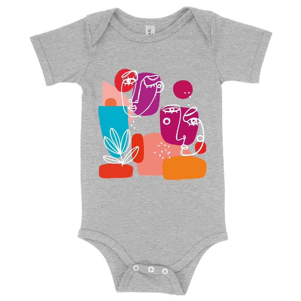 Baby Abstract Art Onesie – Art Graphic Onesies
