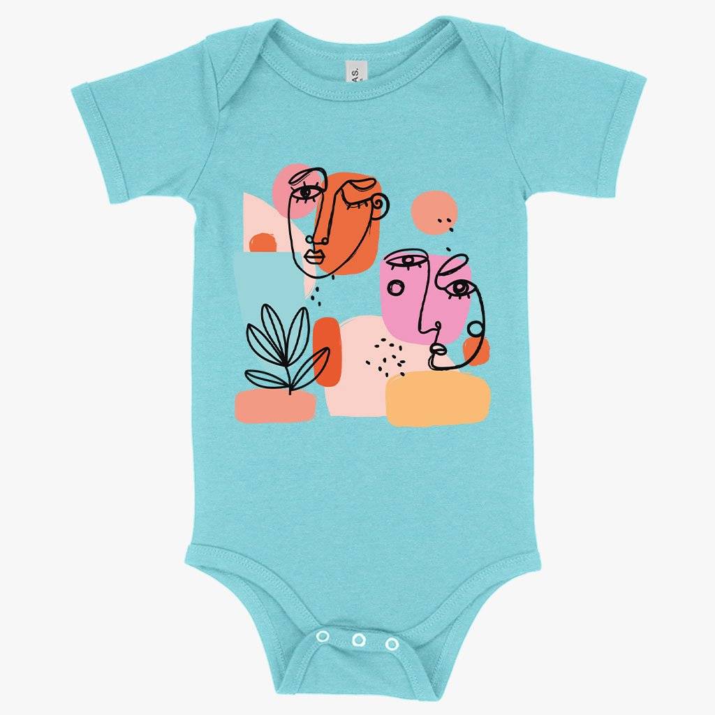 Baby Abstract Art Onesie – Art Graphic Onesies