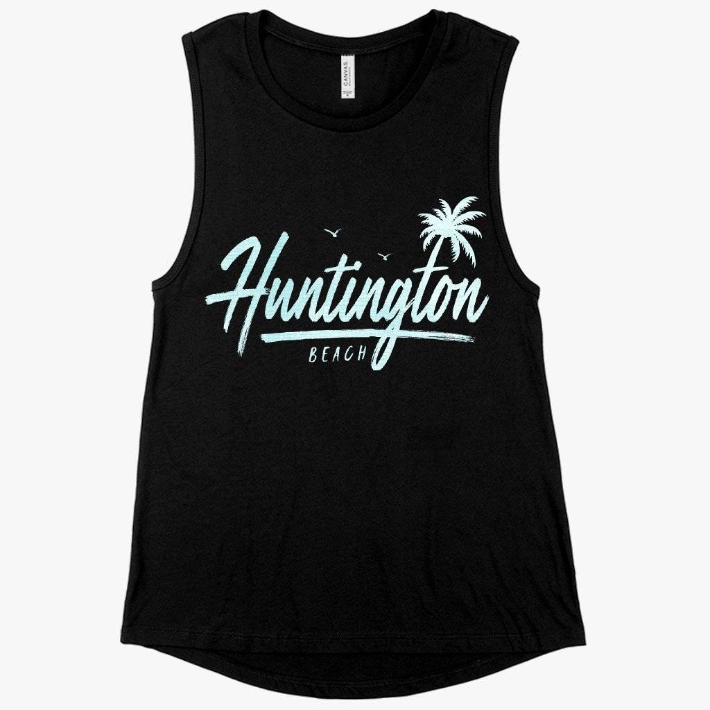 Women’s Muscle Huntington Beach Tank – California Tank