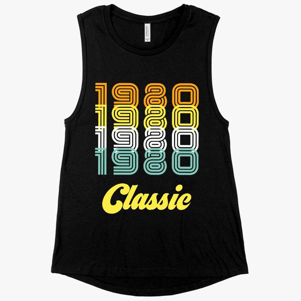 Women’s Muscle 1980 Classic Tank – 1980 Tank – 80s Tank