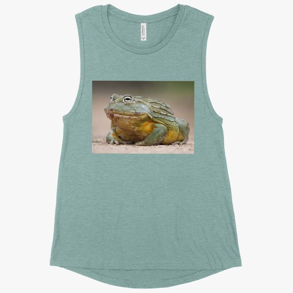 Women’s Muscle Bullfrog Tank – Bullfrog Clothing