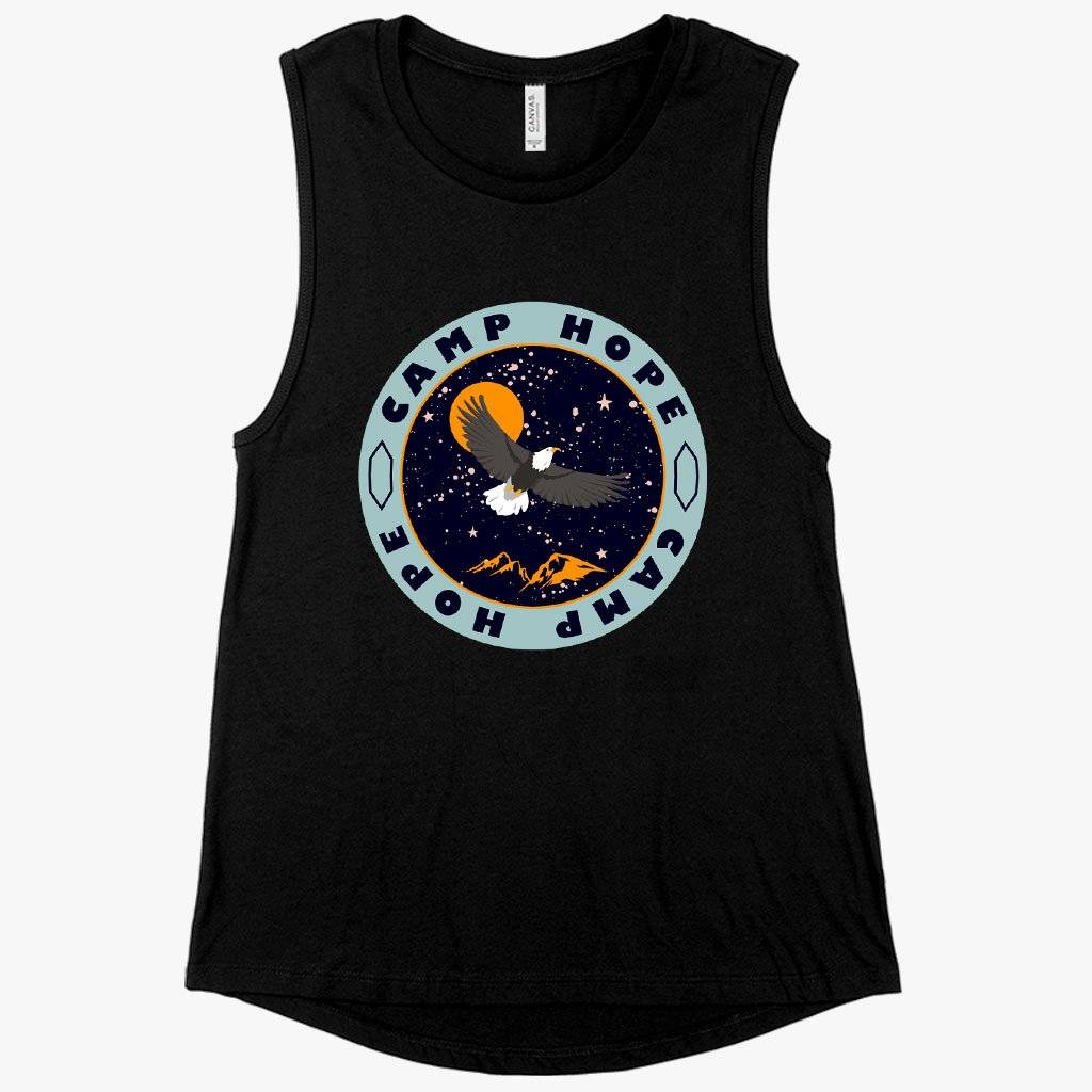 Women’s Muscle Camp Hope Tank – Heavyweights Camp Hope Tank