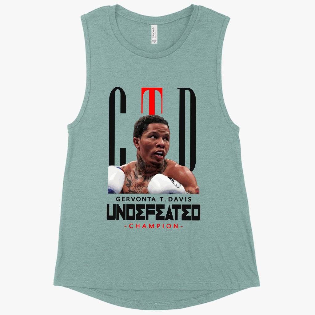 Women’s Muscle Gervonta Davis Tank – Boxing Tank