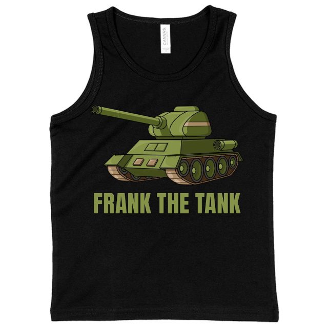 Kids’ Frank the Tank Sleeveless Shirt – Old School Tank